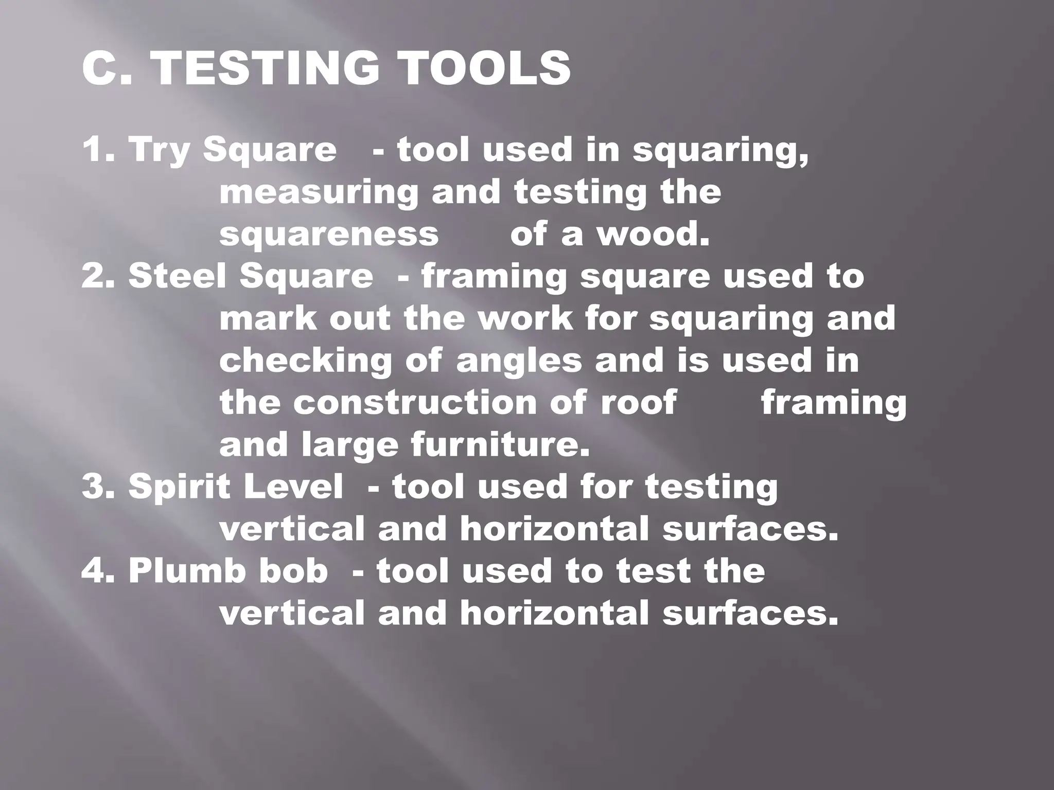 CARPENTRY.SLIDESHW power point technology | PPTX