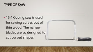 CARPENTRY.pptx grade 8 exploratory topic | PPTX