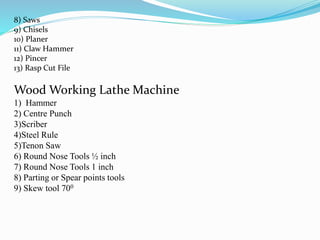 carpentry shop .pptx