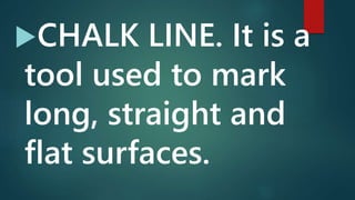 CARPENTRY TOOLS.pptx