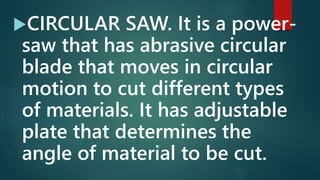 CARPENTRY TOOLS.pptx