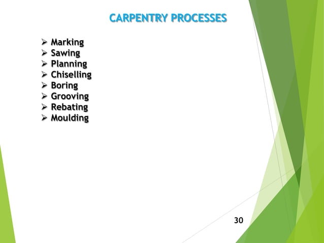 Carpentry updated ppt | PPTX
