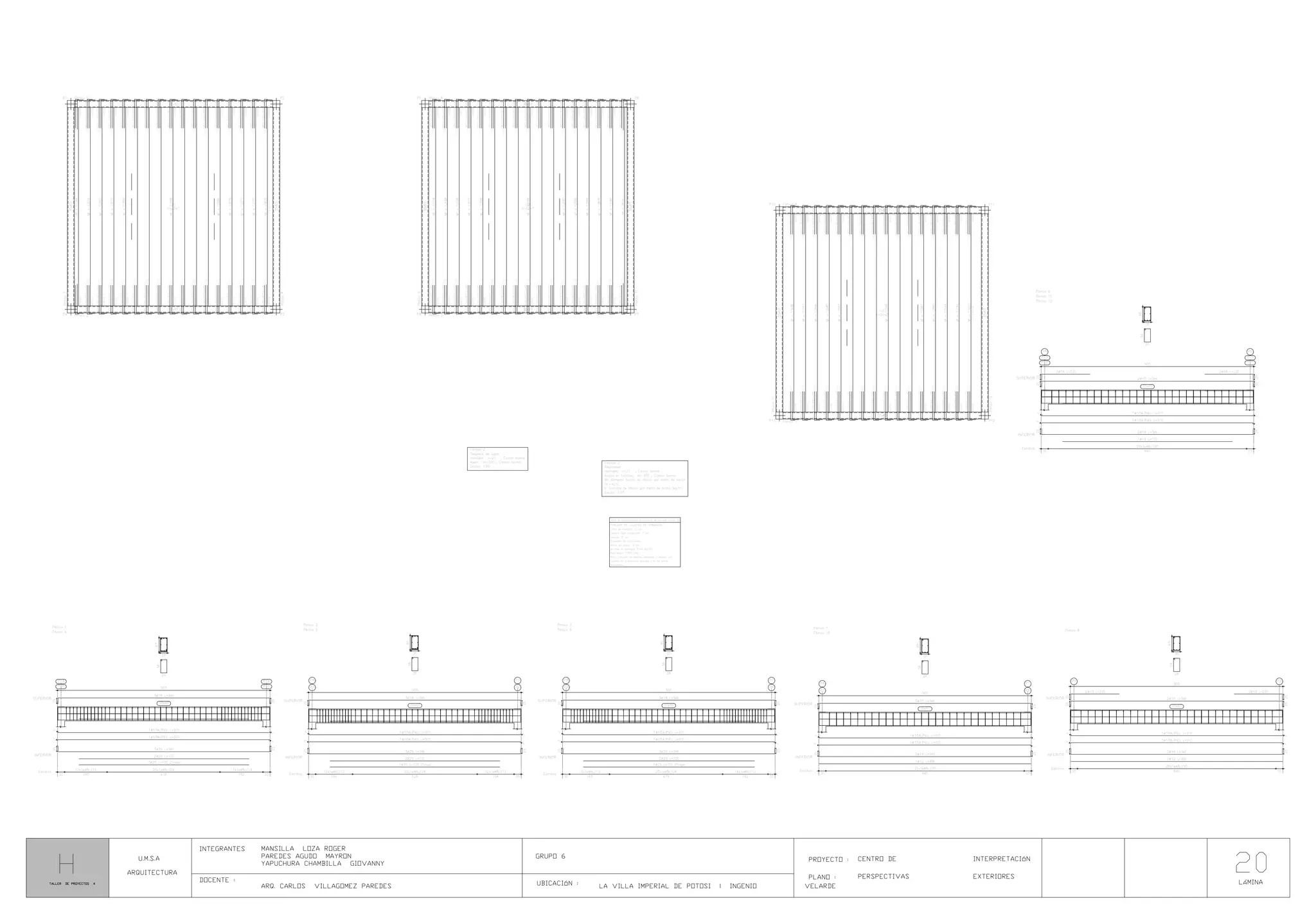 PLANOS CENTRO DE INTERPRETACIÓN P2 | PDF
