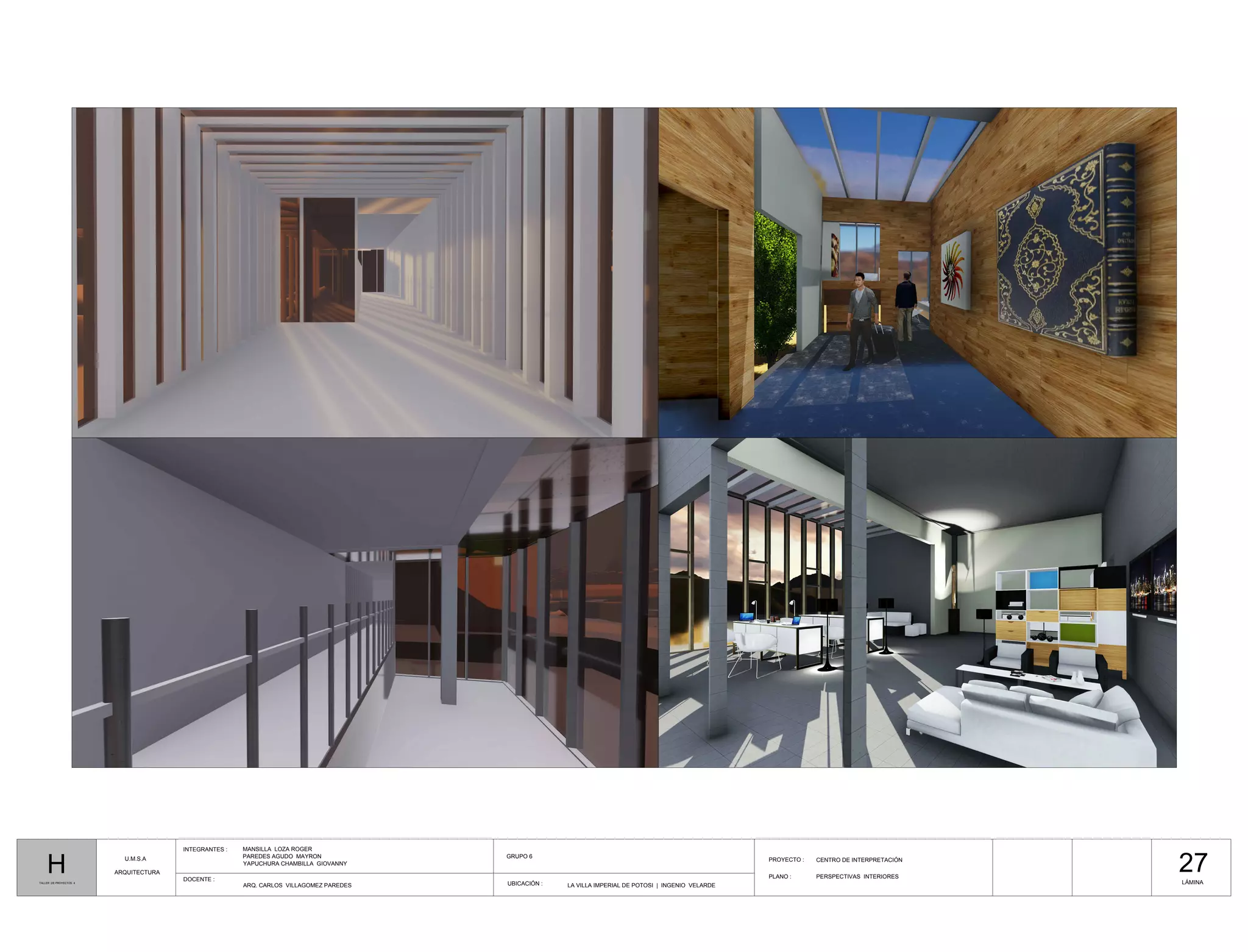 PLANOS CENTRO DE INTERPRETACIÓN P2 | PDF