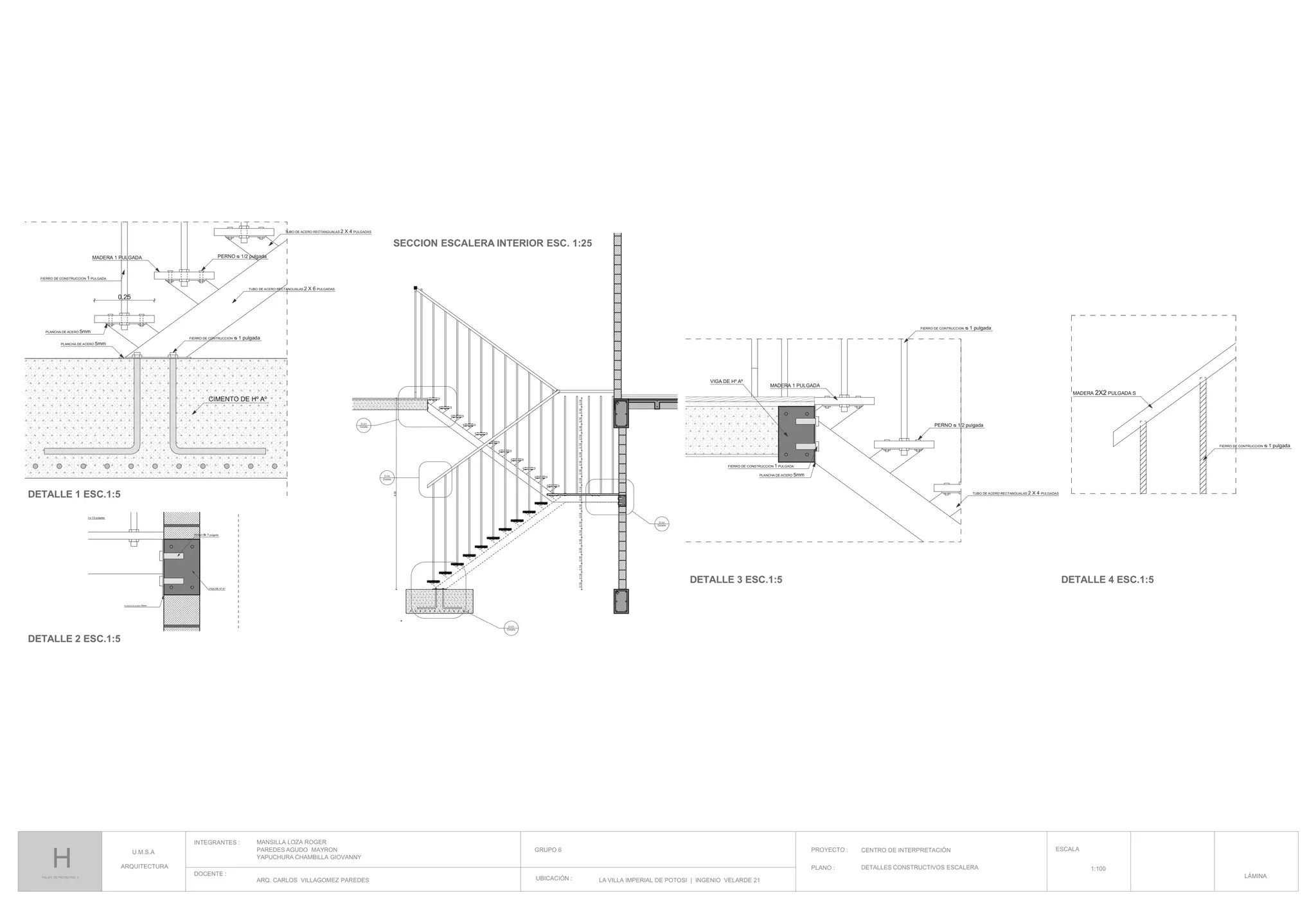 PLANOS CENTRO DE INTERPRETACIÓN P2 | PDF