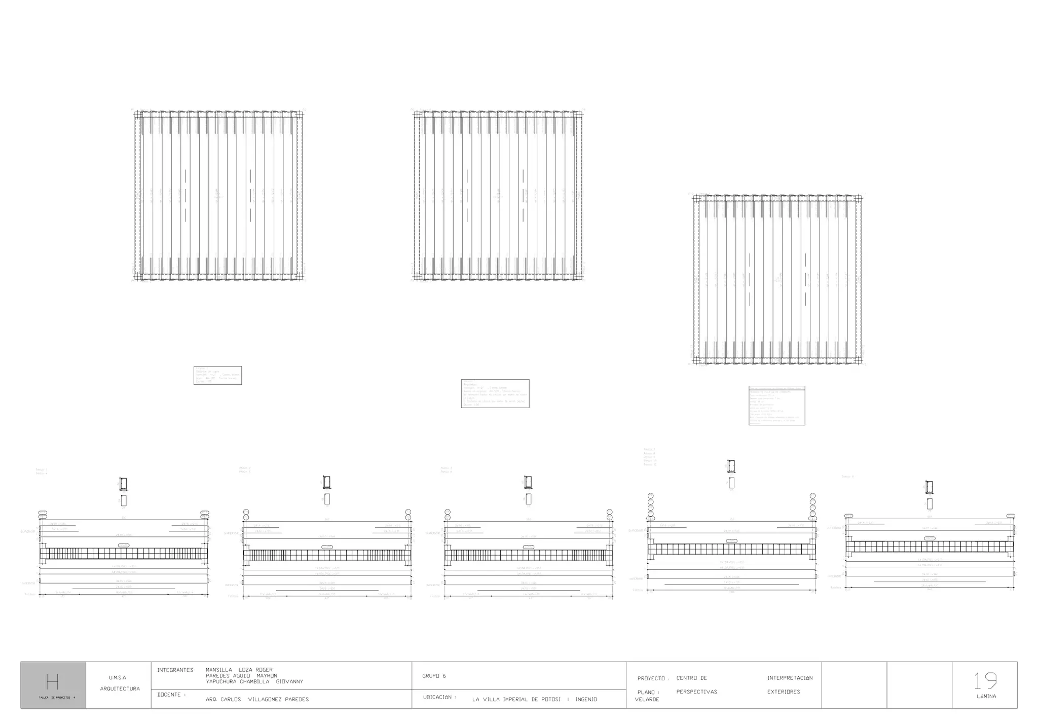 PLANOS CENTRO DE INTERPRETACIÓN P2 | PDF