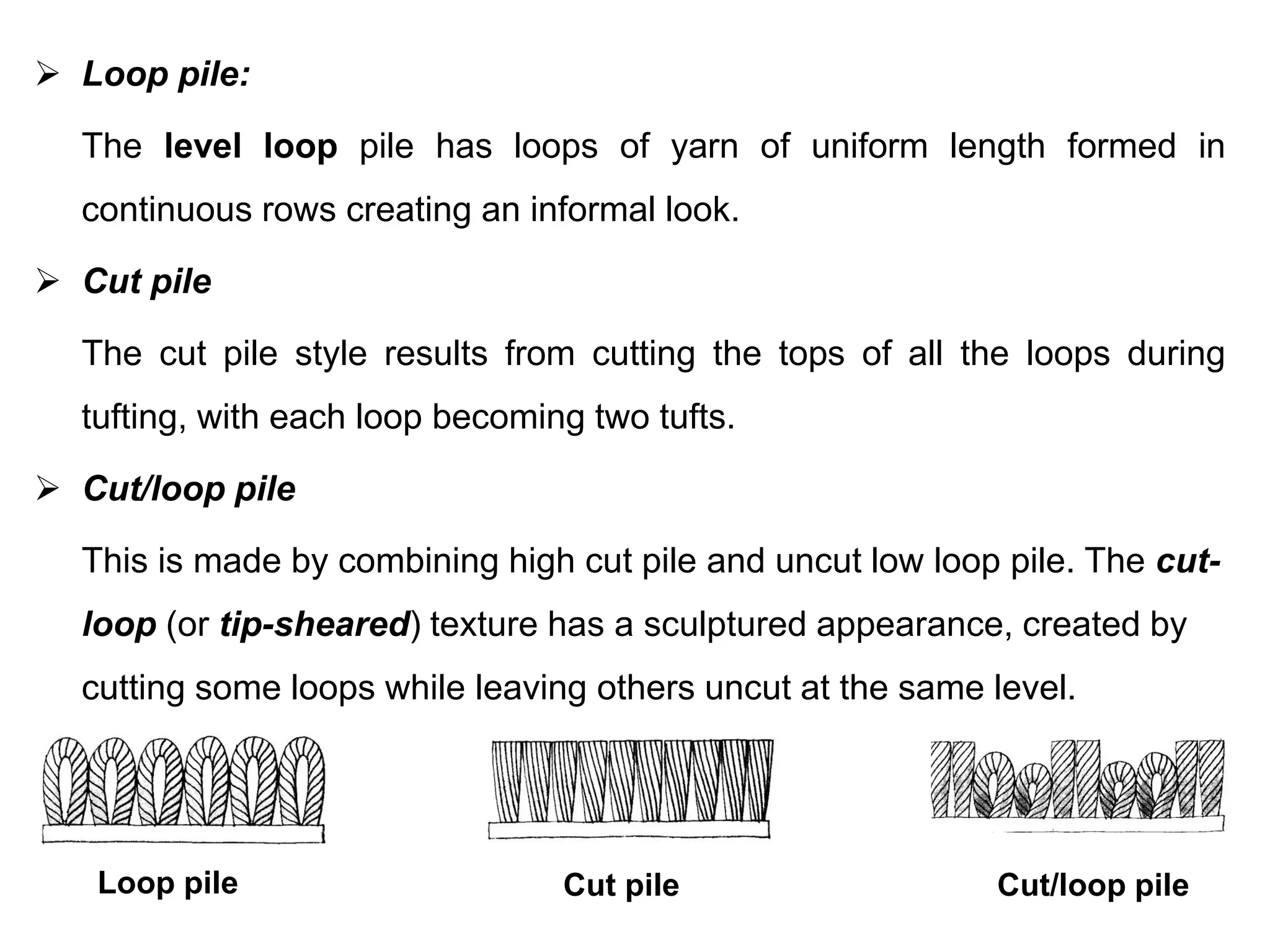 Basic of Carpet Manufacturing Process by MPD | PDF
