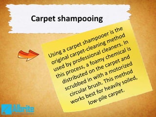 Carpet cleaning methods | PPT