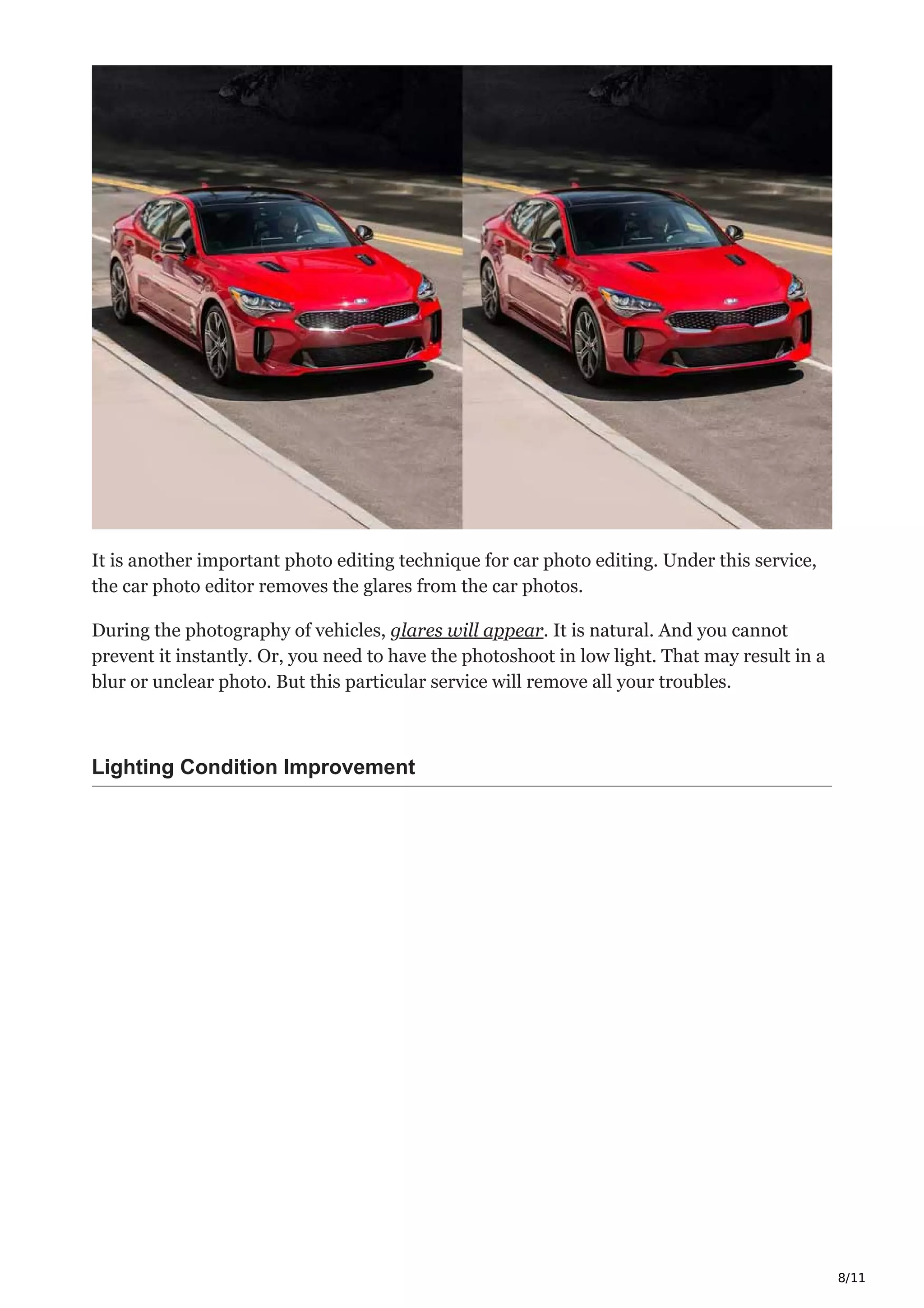 Car photo editing, what it reminds you | PDF
