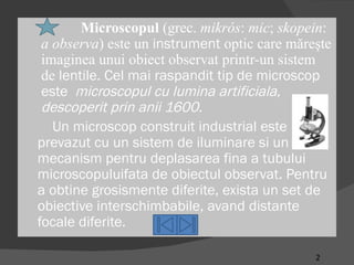 Carpiuc Raul Microscopul | PPT