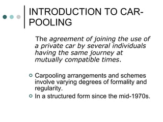 Carpool | PPT