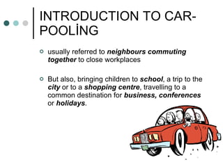 Carpool | PPT