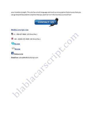 Carpooling Script | DOCX