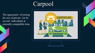 Carpool ppt | PPTX