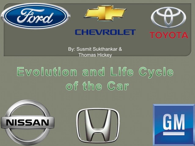 Evolution of a Product:Car | PPTX | Green Vehicles | Auto Type