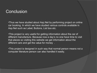 Online Car Purchase | PPT