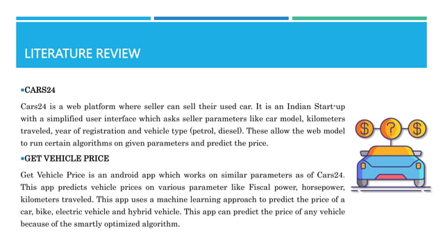 CAR PRICE PREDICTION.pptx | Automotive Industry | Industries