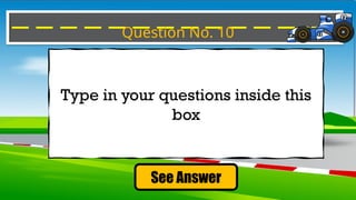 Car Racing Games Template for active learning | PPTX