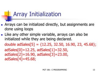 C Arrays.ppt