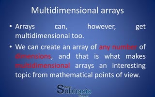 C++ arrays part2 | PDF | Programming Languages | Computing