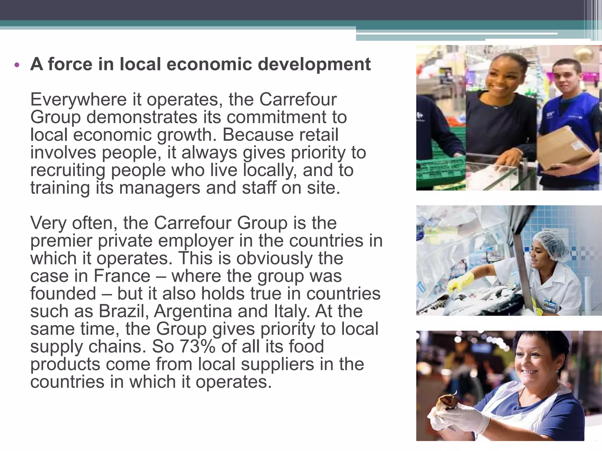 Carrefour- Vedaant GUPTA | PPT