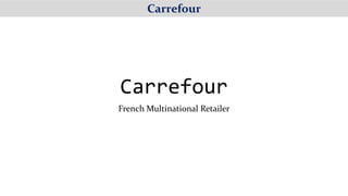 Carrefour | PPTX