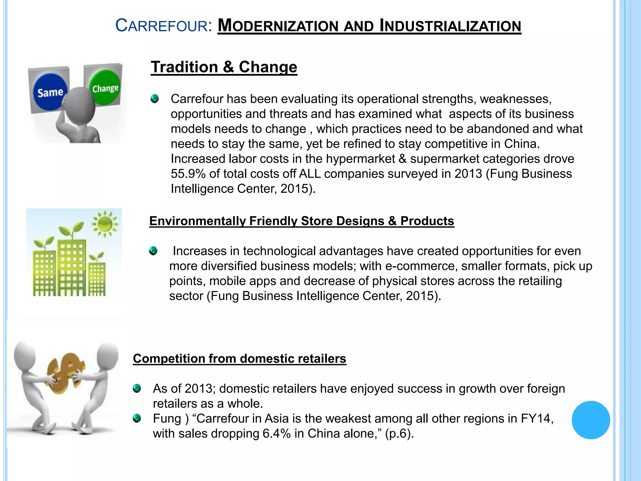 Carrefour in China: Strategic analysis & Competitive Sustainability | PPTX