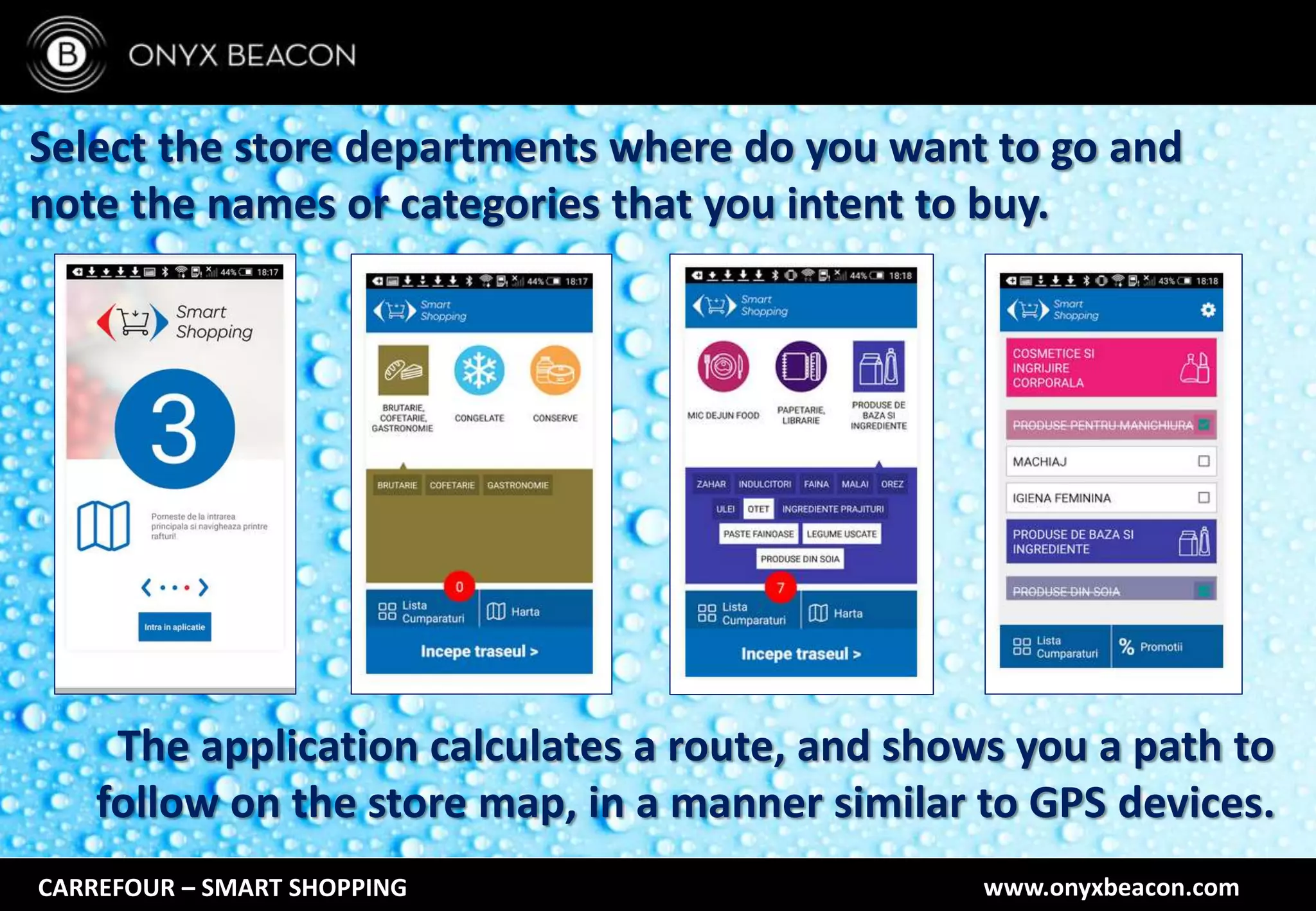 Carrefour Smart Shopping - powered by Onyx Beacon - 2015 | PPTX | Malls & Shopping Centers ...
