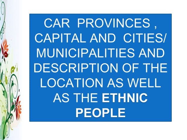 Car region | PPTX | South America Travel | Travel Locations