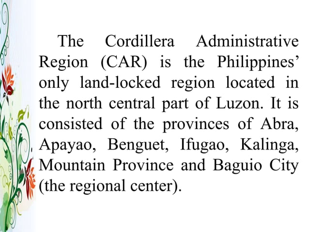 Car region | PPTX | South America Travel | Travel Locations