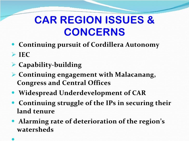 Car region Philippines