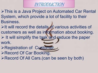 Car rental system_newfinal2 | PPTX