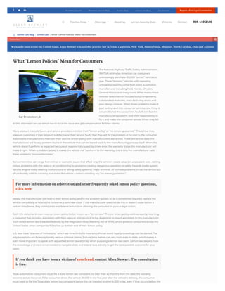 Car Repair Warranty Law | PDF