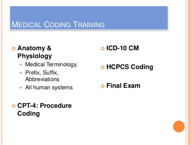 Medical Coding Training