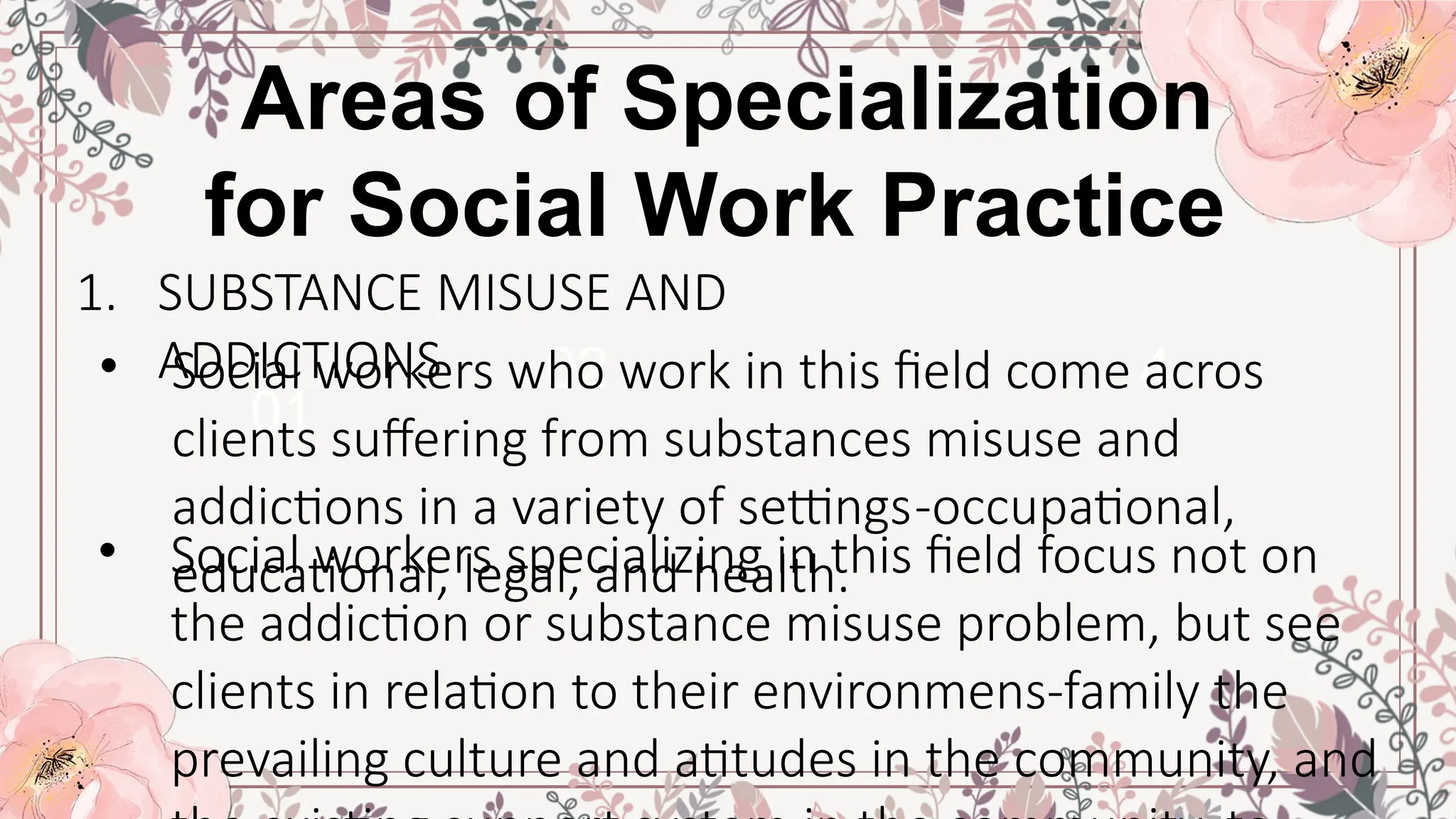 CARRER OPPORTUNITIES for social workers. | PPTX