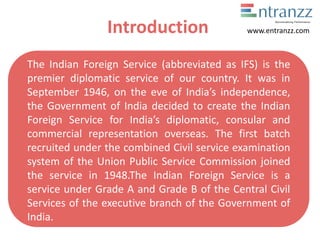 Carrers in indian foreign service | PDF