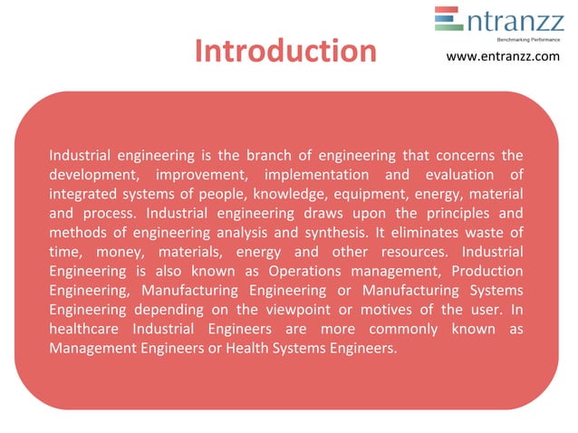 Carrers in industrial engineering | PPT | Mechanical and Industrial ...