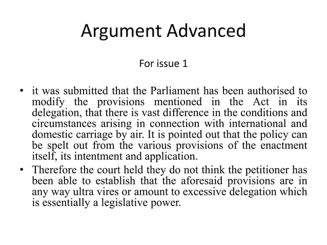 Carriage case analysis | PPTX