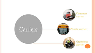 CARRIAGE OF GOODS | PPT
