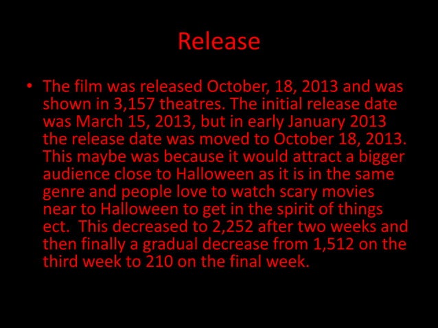 Carrie Case Study. | PPT