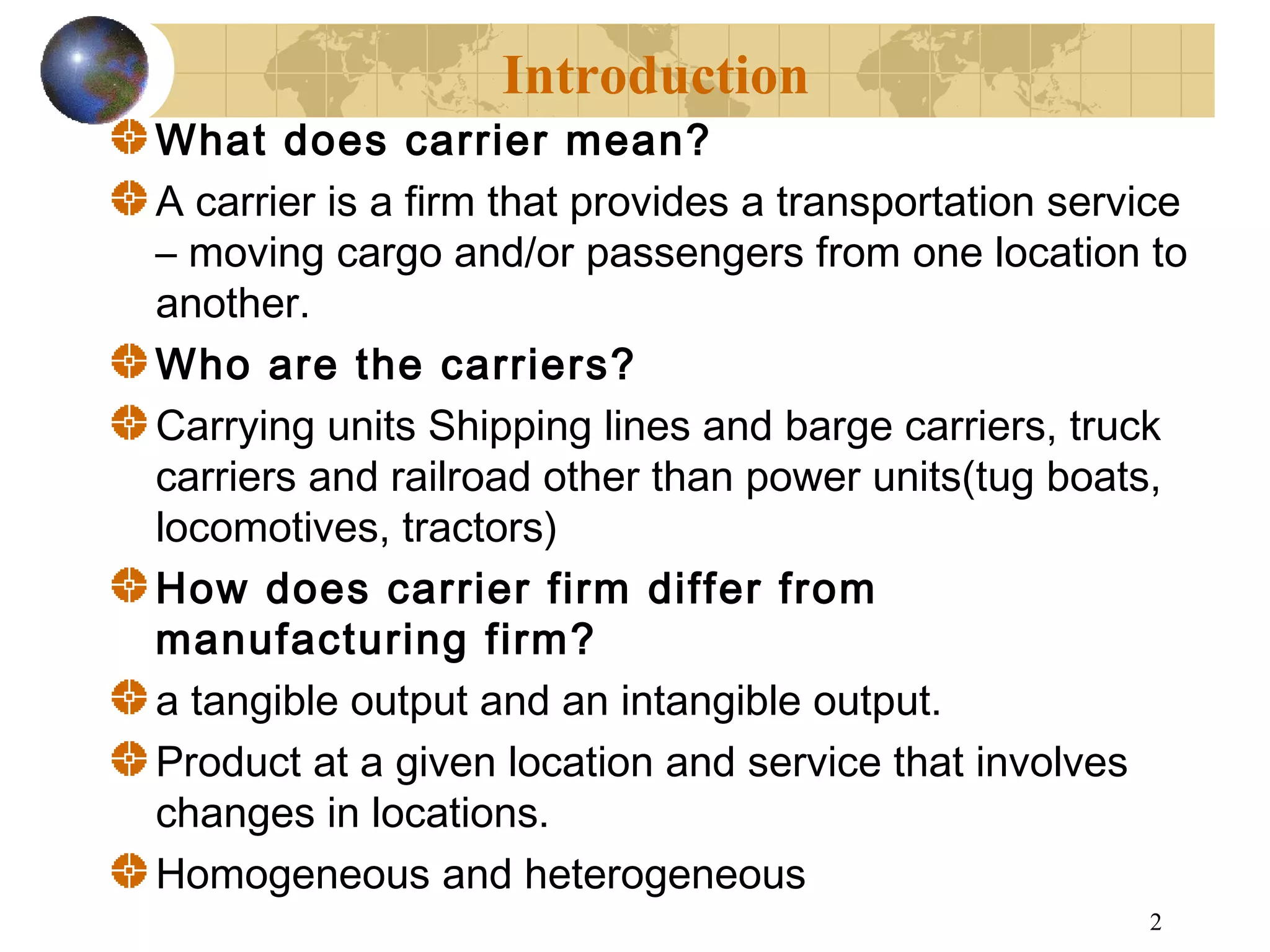 Carrier | PPT