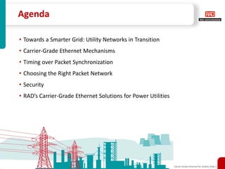 Carrier ethernet-for-power-utilities-presentation | PDF