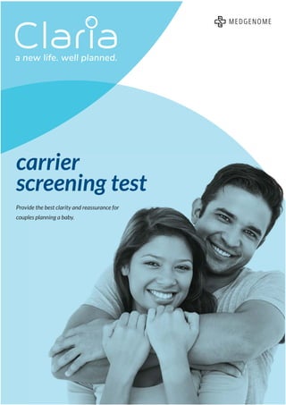 Carrier Screening Test for couples planning a baby | PDF
