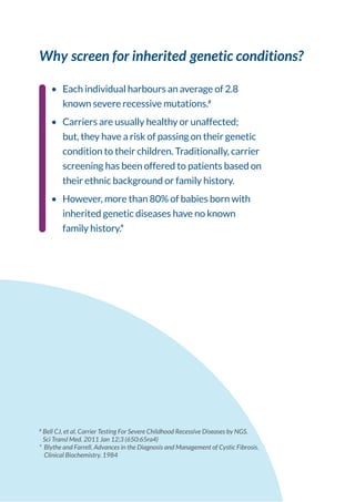 Carrier Screening Test for couples planning a baby | PDF