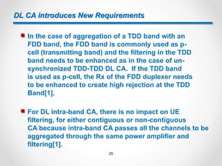 Carrier Aggregation Discussion | PDF