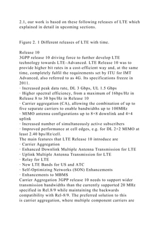 Carrier Aggregation in LTE Releases3rd Generation Partnership Proj.docx