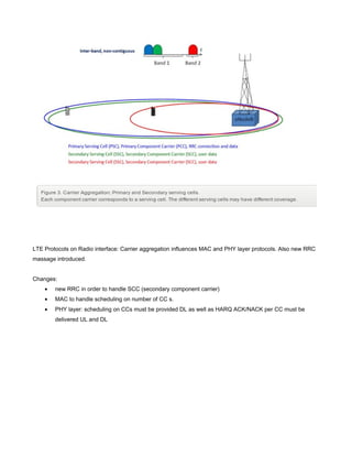 Carrier aggregation LTE | PDF