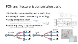 Carrier broadband evolution thru PON | PPT