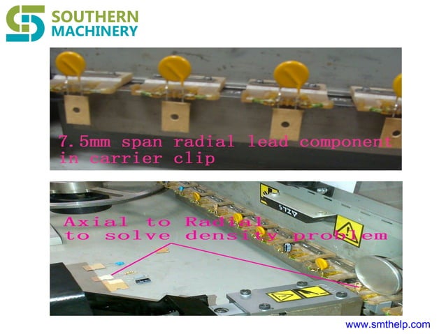 Carrier clips for uic radial insertion machine | PPT