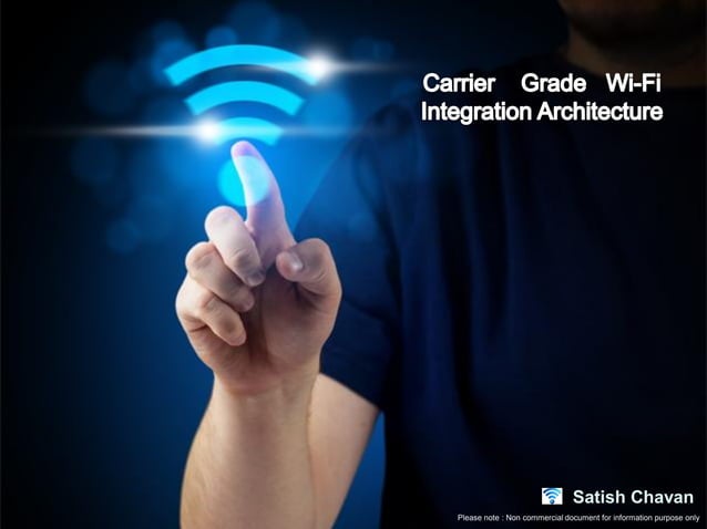 Carrier grade wi fi integration architecture | PDF